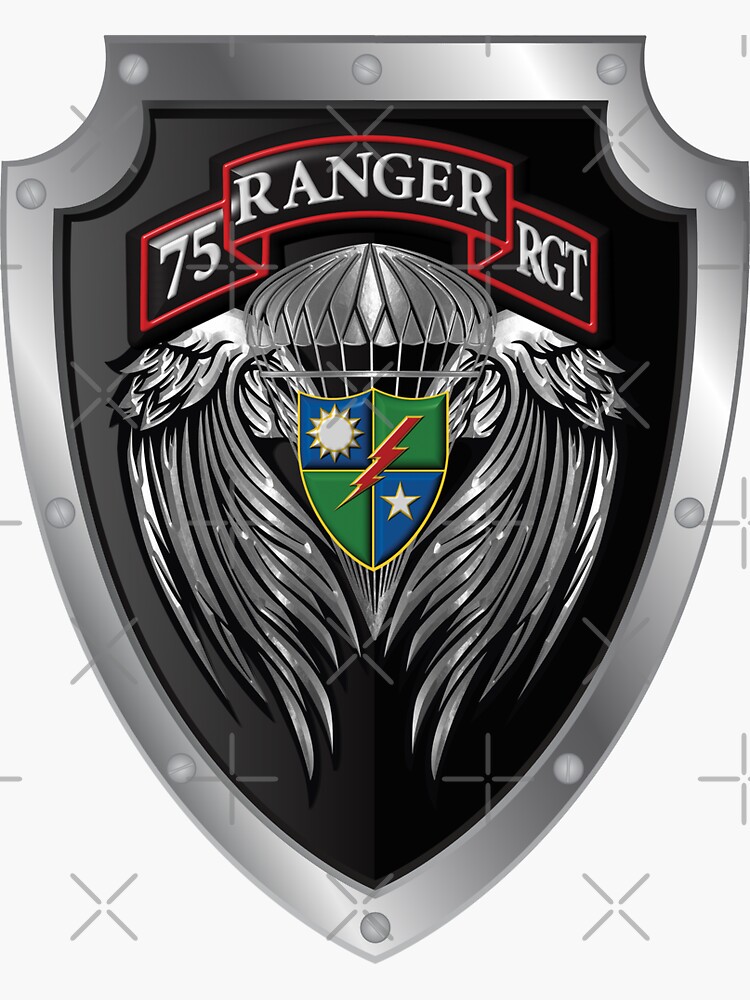 "75th Ranger Regiment " Sticker by SoldierAlways | Redbubble