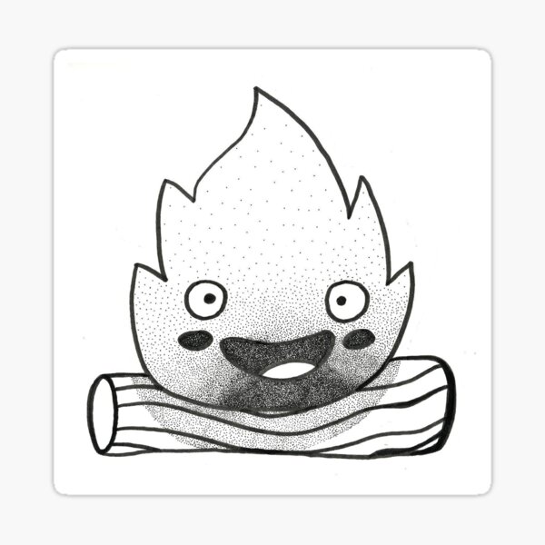 Calcifer Stickers | Redbubble