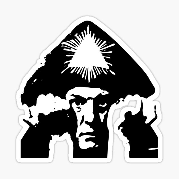 "VIR - ALEISTER CROWLEY" Sticker for Sale by SecretChiefs | Redbubble