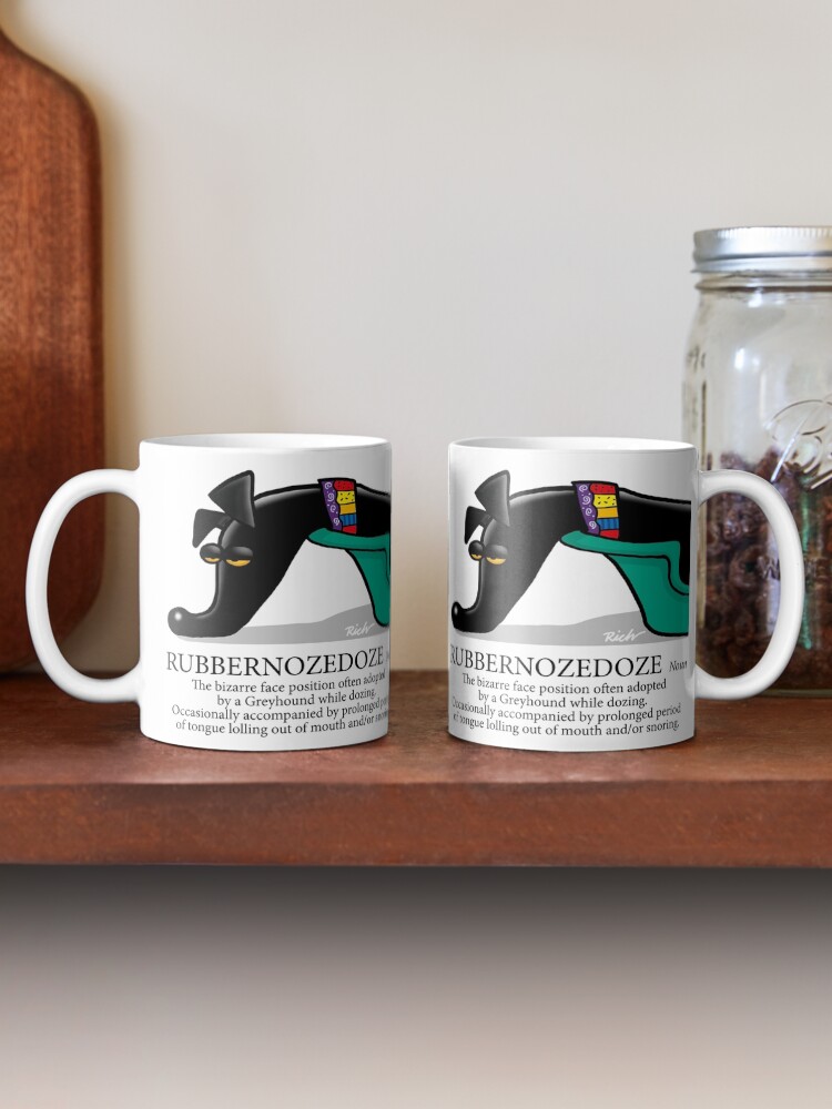"Rubbernozedoze Mug" Coffee Mug for Sale by RichSkipworth | Redbubble