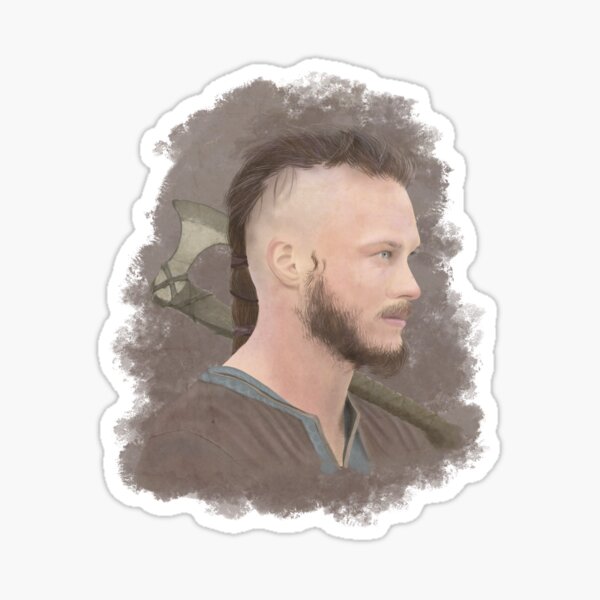 "Ragnar Lothbrok" Sticker by CarmonkeyC | Redbubble