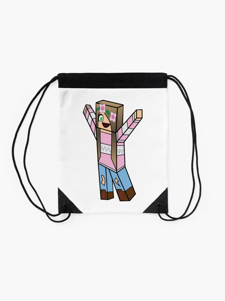 "Minecraft character 03" Drawstring Bag for Sale by SalwaSAlQattan ...
