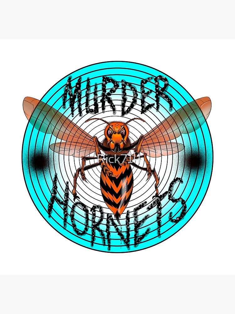 "Murder Hornet logo" Art Print for Sale by Rick714 | Redbubble
