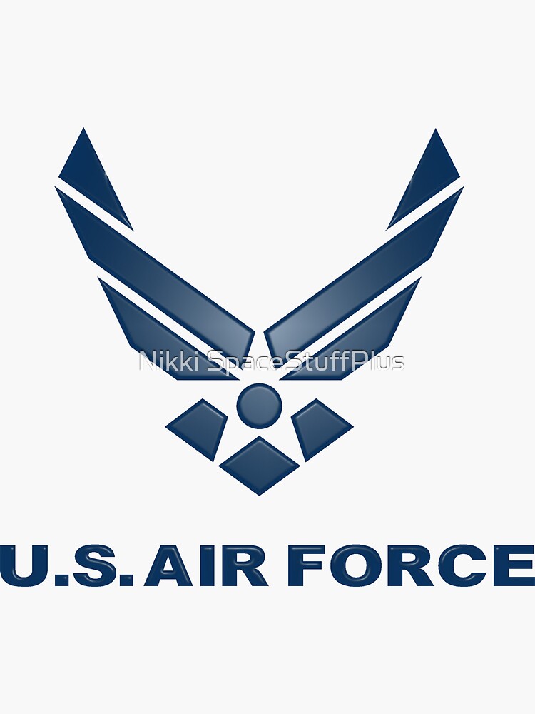 "U. S. Air Force Symbol" Sticker for Sale by Spacestuffplus | Redbubble
