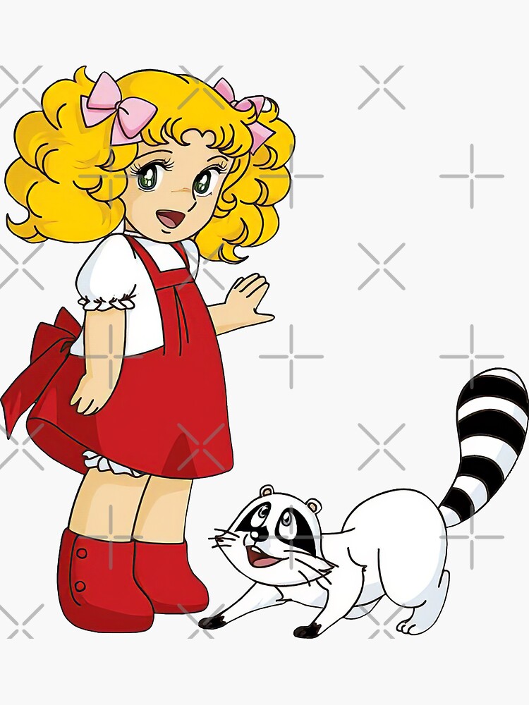 "Candy Candy Snow Capucin" Sticker for Sale by mr-jerichotv | Redbubble