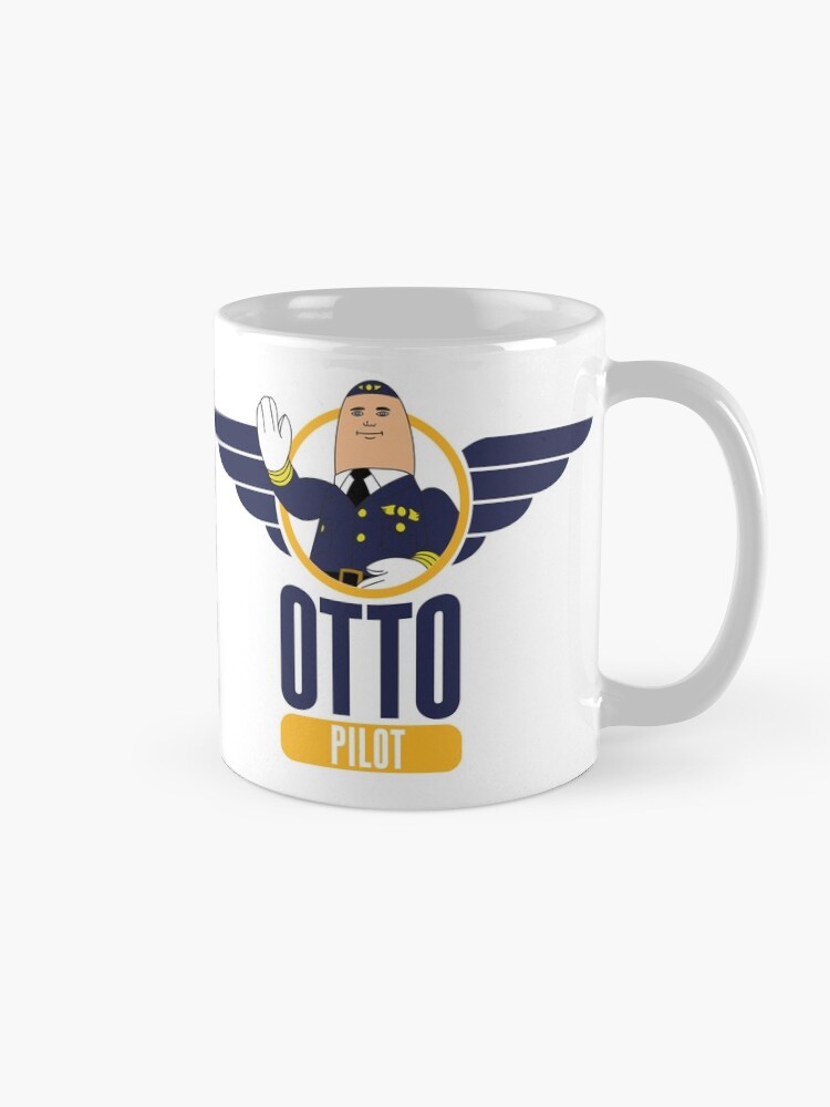 "Otto the Inflatable Pilot" Coffee Mug for Sale by McPod | Redbubble