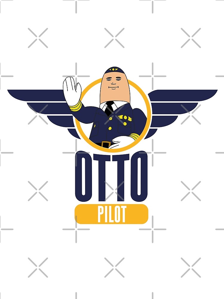 "Otto the Inflatable Pilot" Poster by McPod | Redbubble