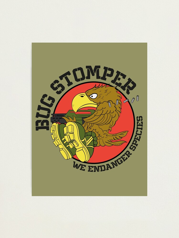 Lámina fotográfica «Colonial Marines Bug Stomper - Ponemos en peligro a ...