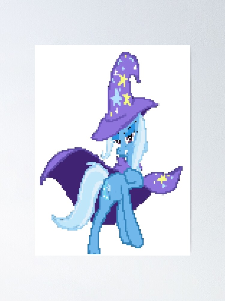 Póster «El gran y poderoso Trixie Pixel My Little Pony Brony Pegasister ...