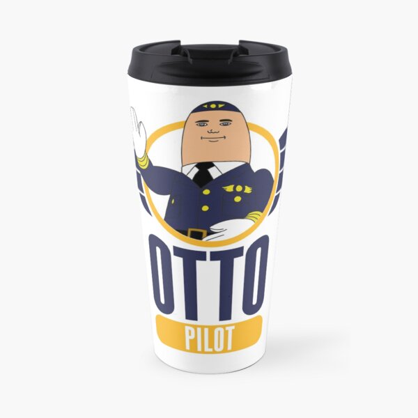 "Otto the Inflatable Pilot" Travel Coffee Mug for Sale by McPod | Redbubble
