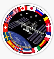 International Space Station Stickers | Redbubble