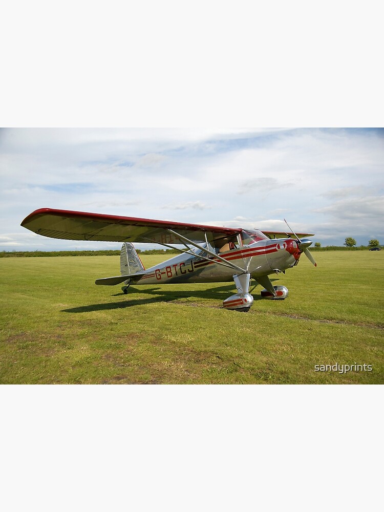"Luscombe , a light aircraft." Canvas Print by sandyprints | Redbubble