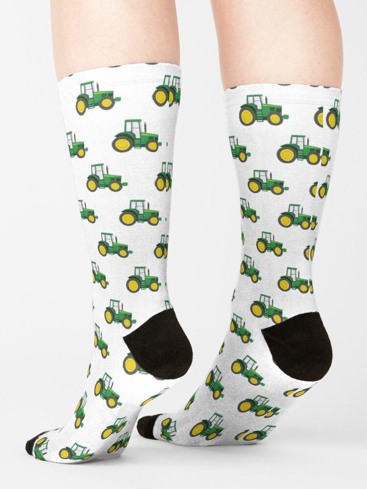 "Green Tractors - Farming - Farm Themed" Socks for Sale by littlearrow ...