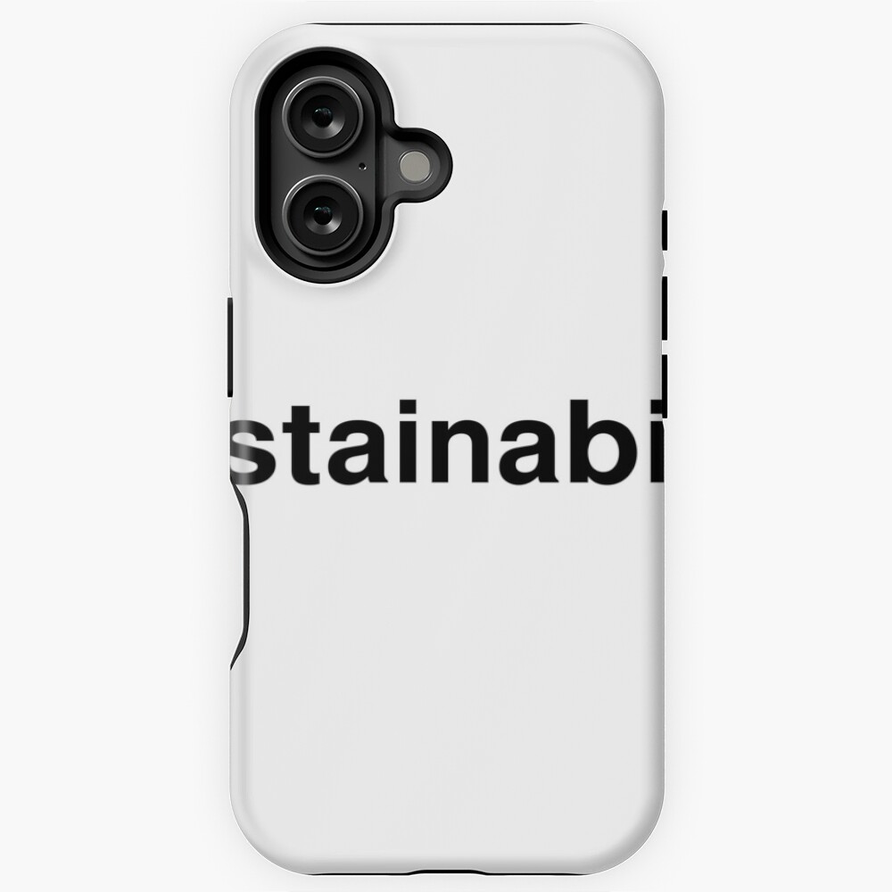 "sustainability" Sticker for Sale by ninov94 | Redbubble