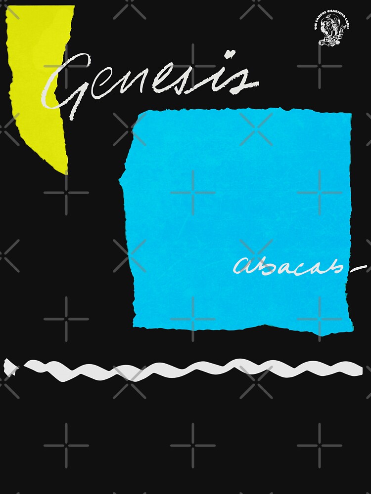 "Genesis Abacab Single Black" T-shirt for Sale by CultMerch | Redbubble ...