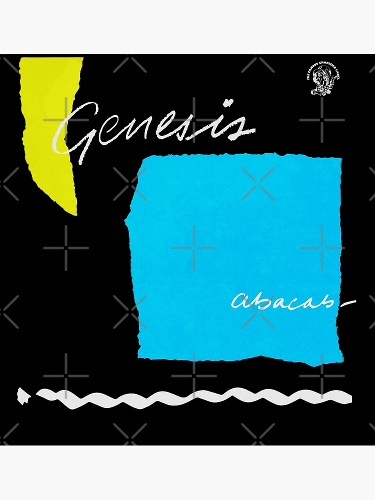 "Genesis Abacab Single Black" Poster by CultMerch | Redbubble