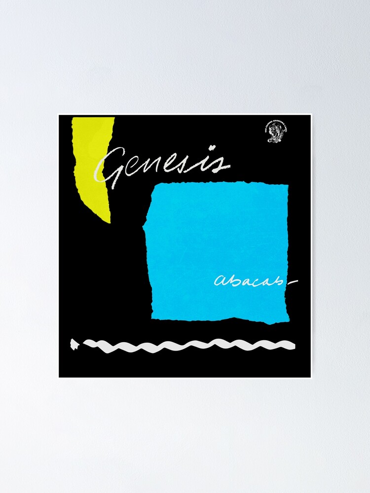"Genesis Abacab Single Black" Poster by CultMerch | Redbubble