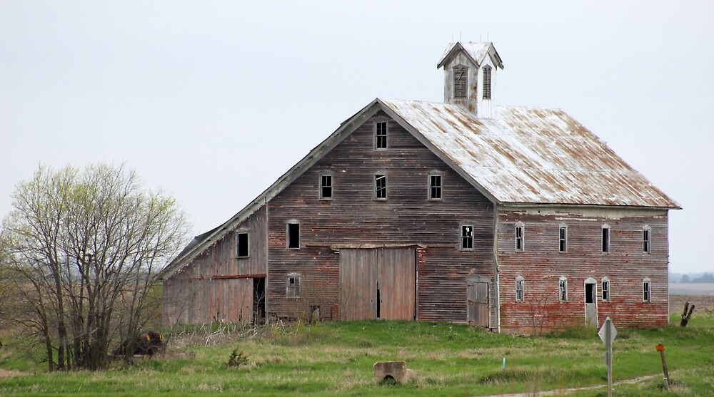 "Old Kansas Barn" by dalemark | Redbubble