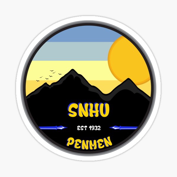 "SNHU Penmen" Sticker for Sale by CPD4 | Redbubble