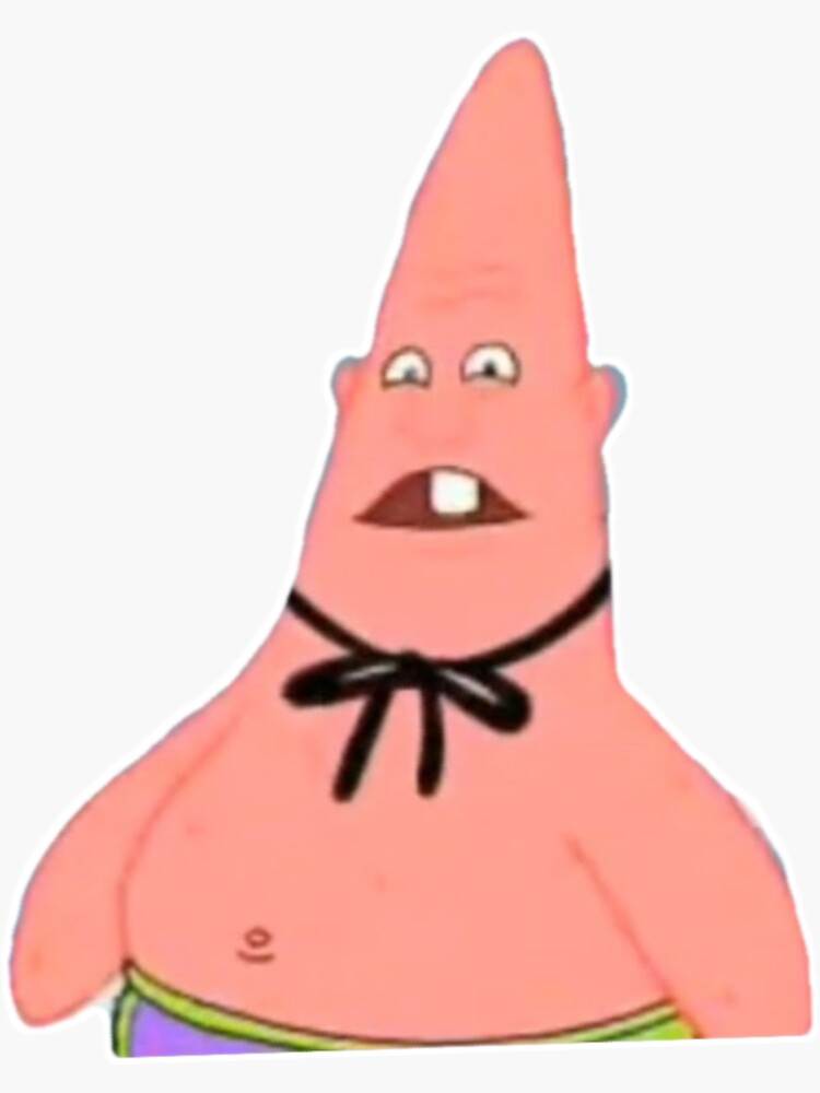 Pegatina «Pinhead Larry- spongebob- patrick» de christinakenn18 | Redbubble