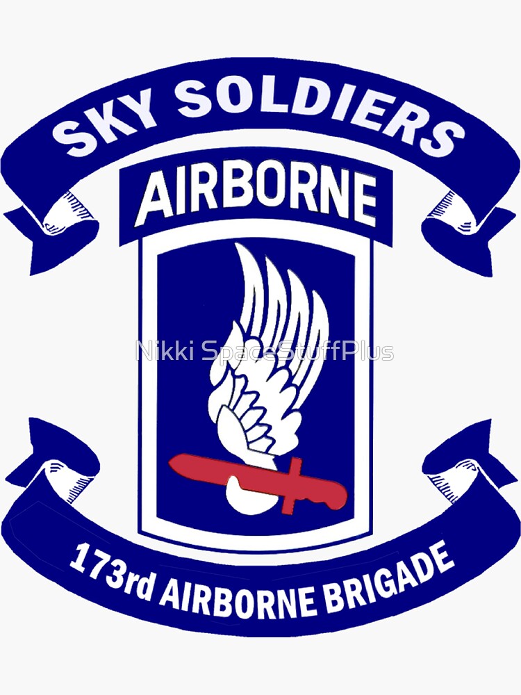 "173rd Airborne Brigade Combat Team Crest" Sticker for Sale by ...