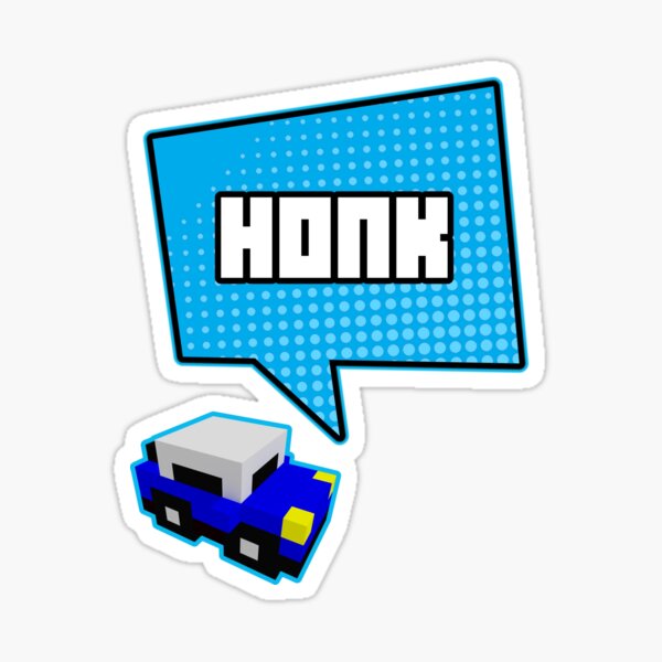 "Honk honk Funny Cars Racing Lovers" Sticker by at85productions | Redbubble