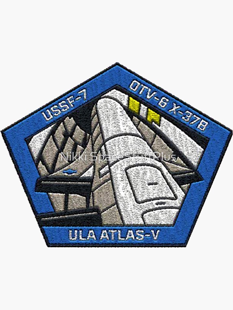 "USSF-7 Patch" Sticker for Sale by Spacestuffplus | Redbubble