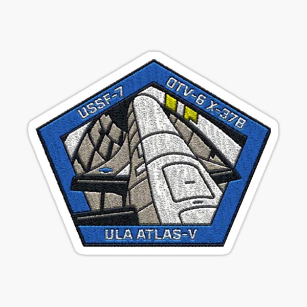 "USSF-7 Patch" Sticker for Sale by Spacestuffplus | Redbubble