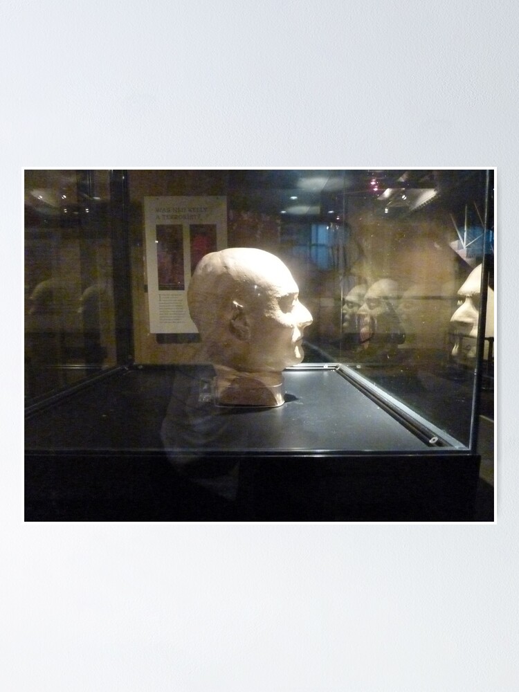 "Ned Kelly Death Mask" Poster by amkaberry | Redbubble