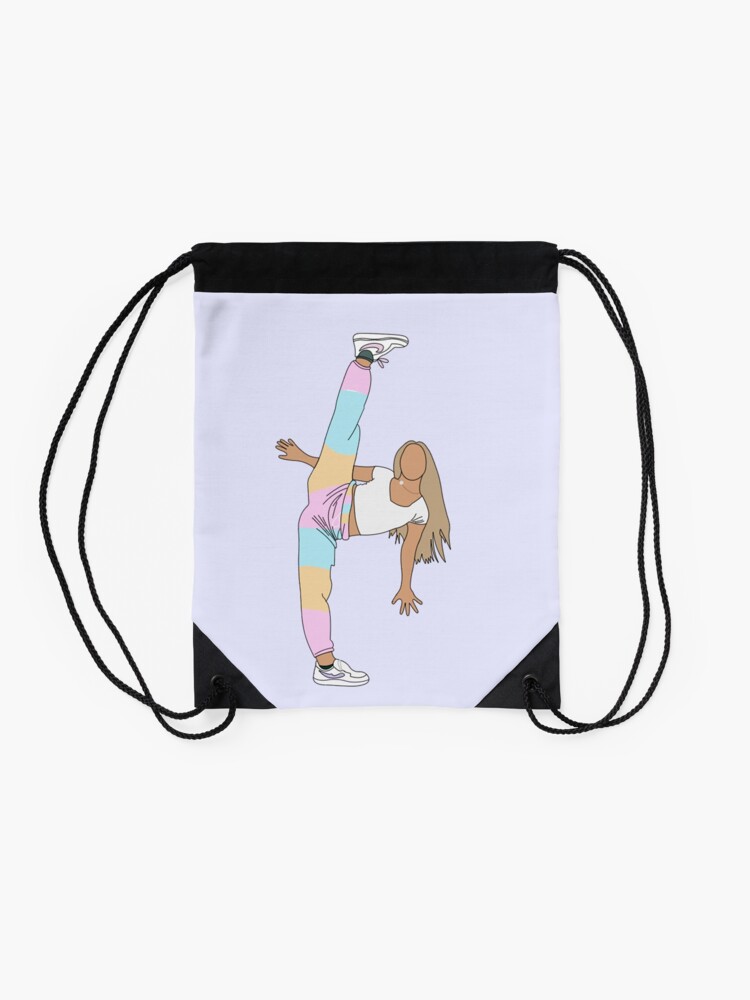 "Addison Rae Drawing" Drawstring Bag by AJ27 | Redbubble