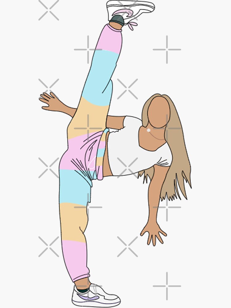 "Addison Rae Drawing" Sticker for Sale by AJ27 | Redbubble