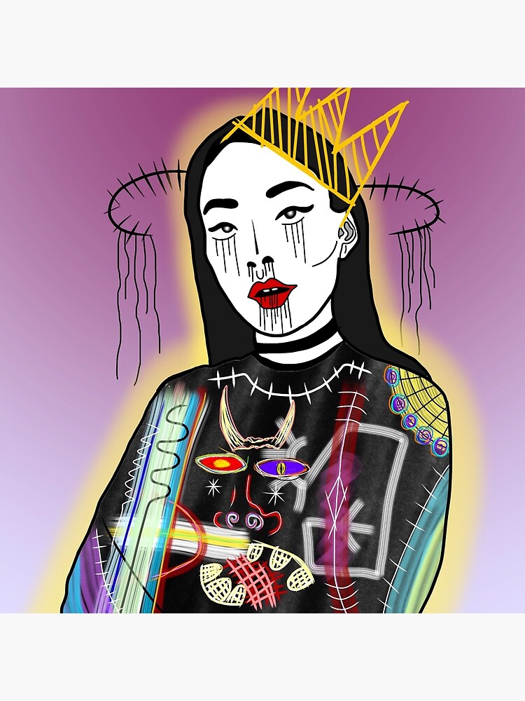 "Empress of Pop" Poster by Draw-Grips | Redbubble