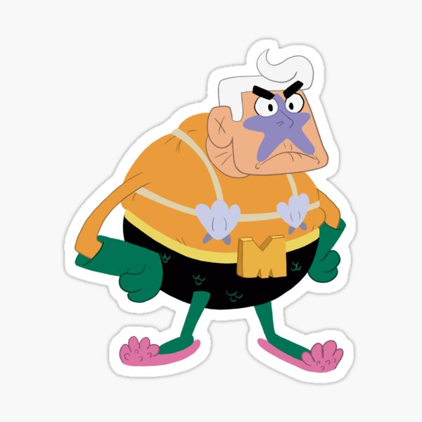 "Mermaid Man - Spongebob Squarepants" Sticker for Sale by JaidenMarie ...