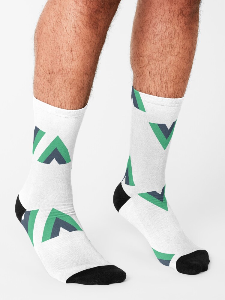 "Vue.js Logo - x2" Socks for Sale by hellkni9ht | Redbubble