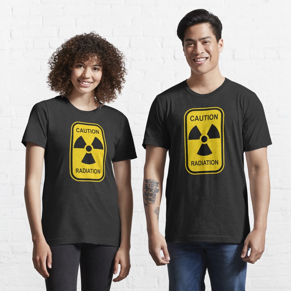 "Radioactive Symbol Warning Sign - Radioactivity - Radiation - Yellow ...