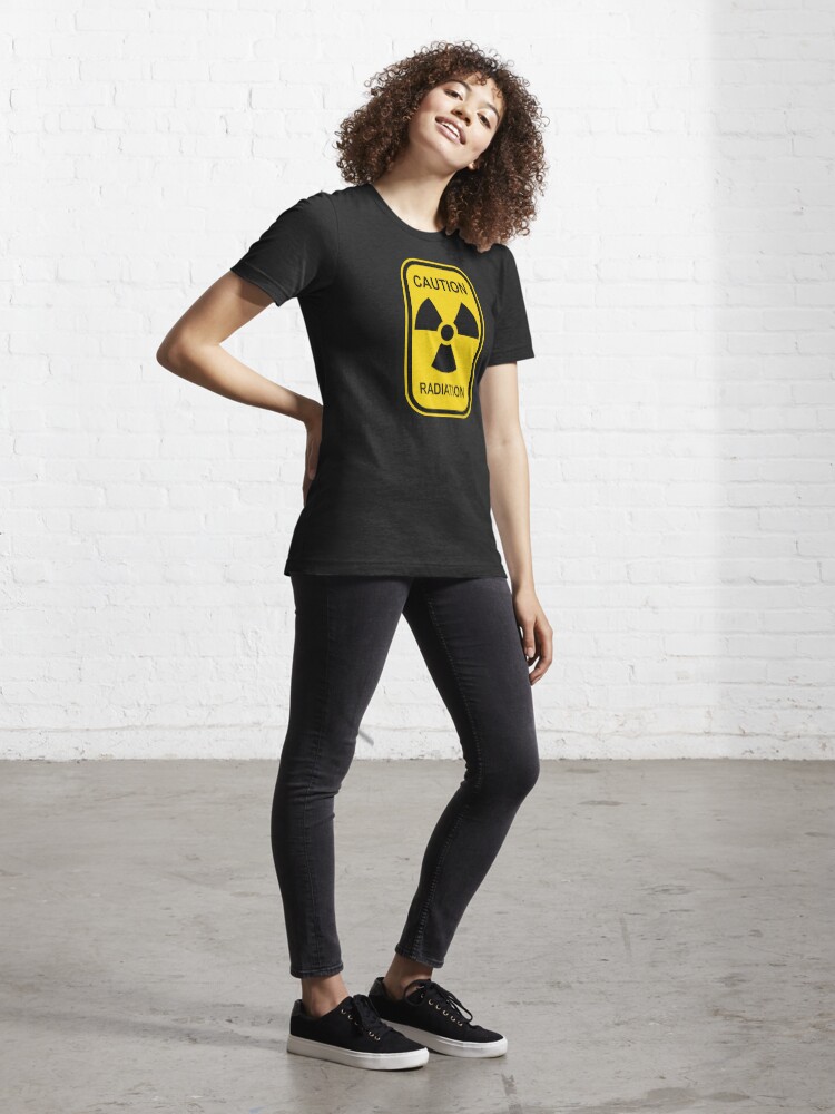 "Radioactive Symbol Warning Sign - Radioactivity - Radiation - Yellow ...