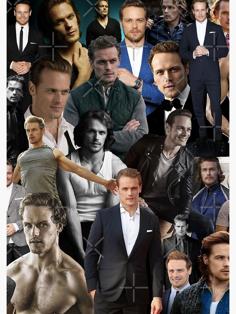 "Sam Heughan" Spiral Notebook by clusterandpaste | Redbubble