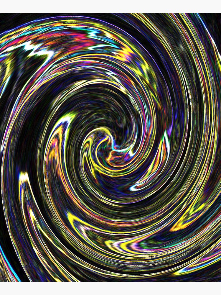 "Neon Cyclone" Sticker by Wild-Dogz | Redbubble