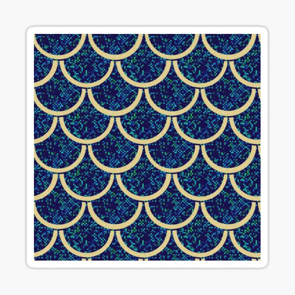 "Digital Scales" Sticker for Sale by Art-By-Jenna | Redbubble