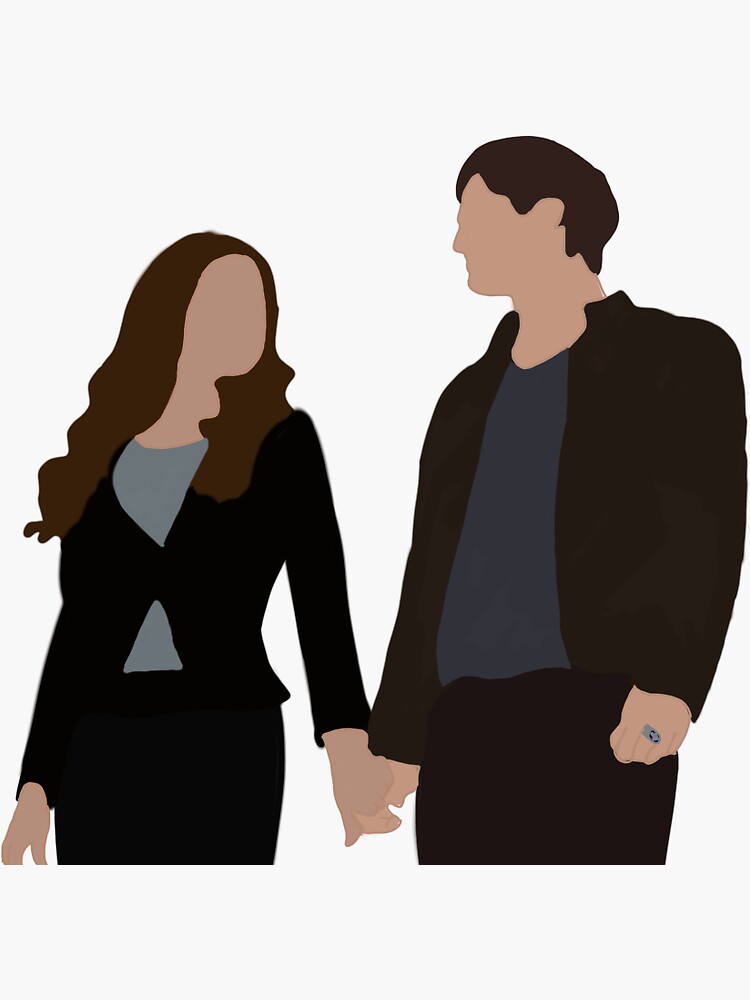 "Delena Clock Tower Scene" Sticker for Sale by sj06xxx | Redbubble