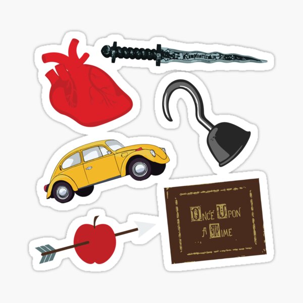 Once Upon A Time Stickers | Redbubble