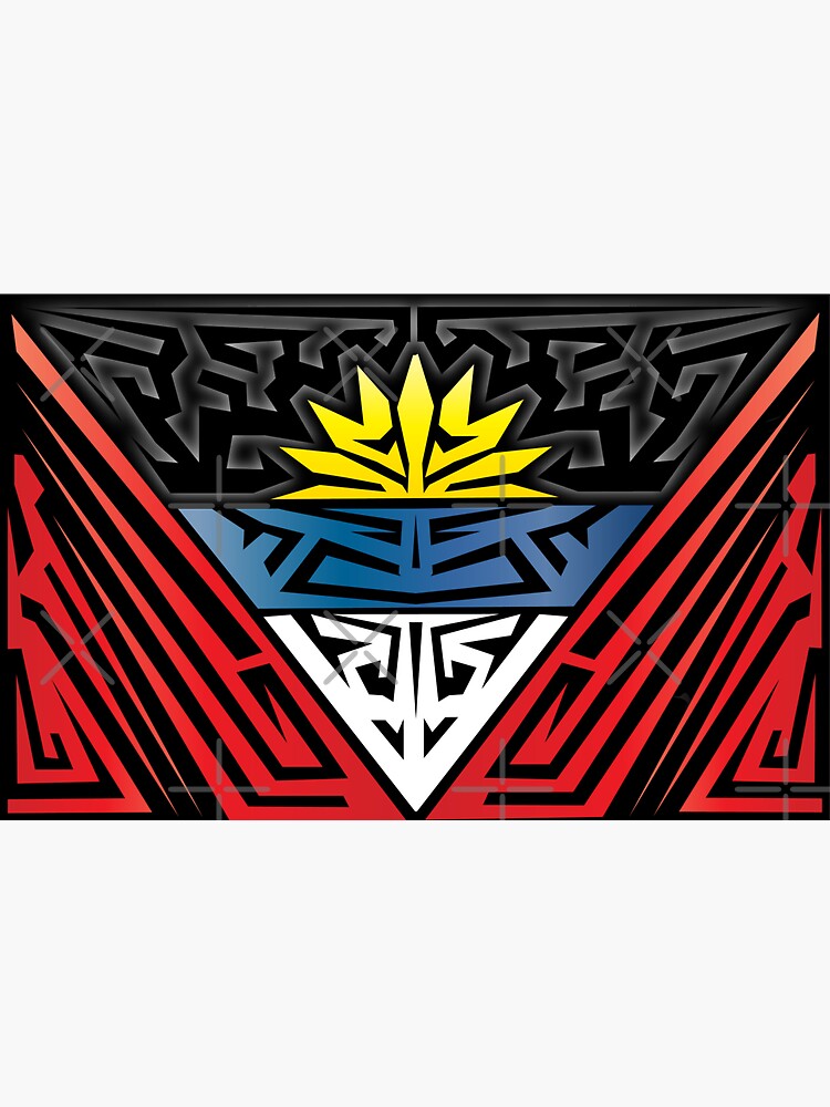 "Crazy Flag # 10" Sticker for Sale by Vanwizle | Redbubble