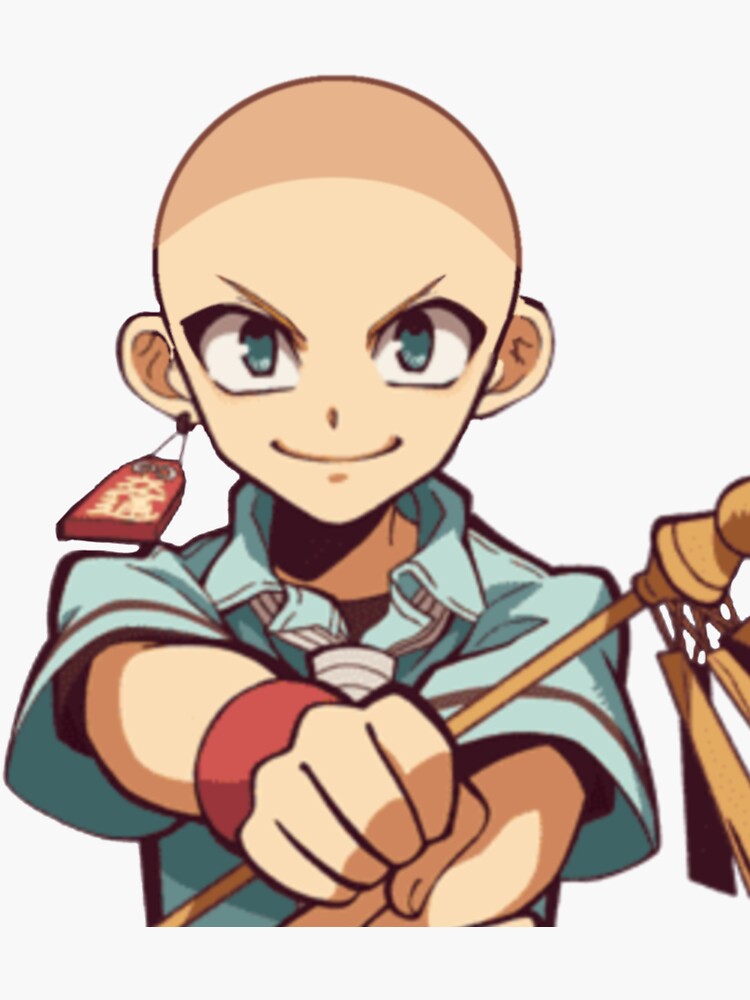 "bald kou minamoto - tbhk" Sticker for Sale by pinkgutz | Redbubble