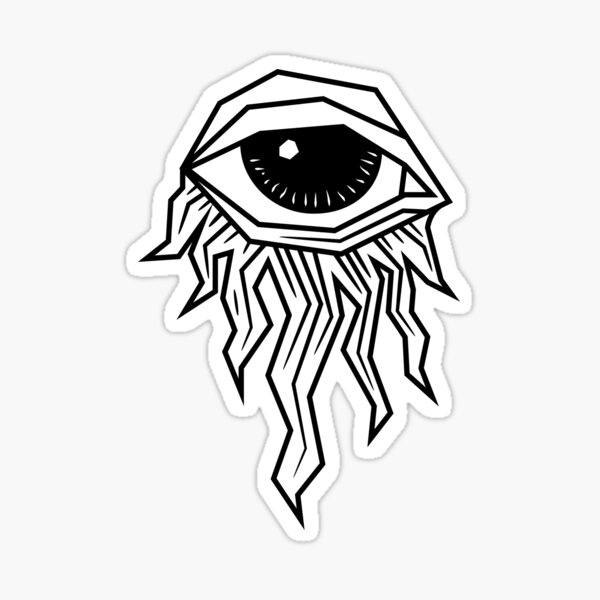 "Third eye" Sticker for Sale by AcharfProf | Redbubble