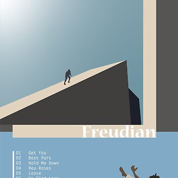 "daniel caesar freudian" Sticker for Sale by SimonNeedham | Redbubble