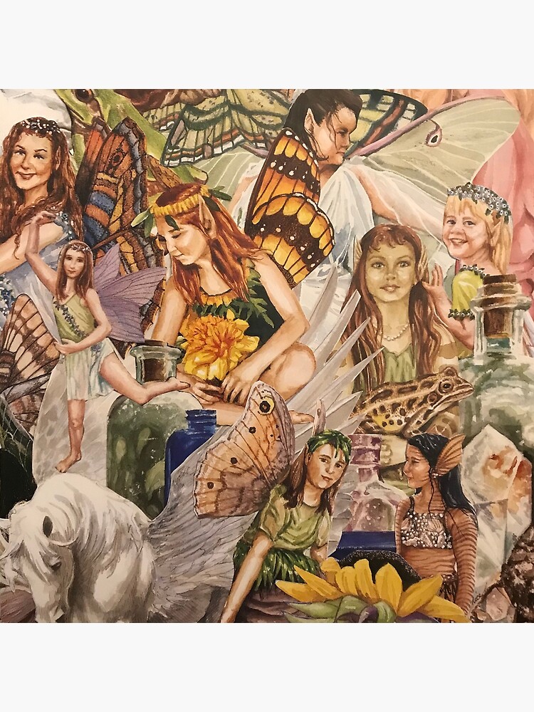 "Magic and Myths Collage" Poster by theemiliebelle | Redbubble