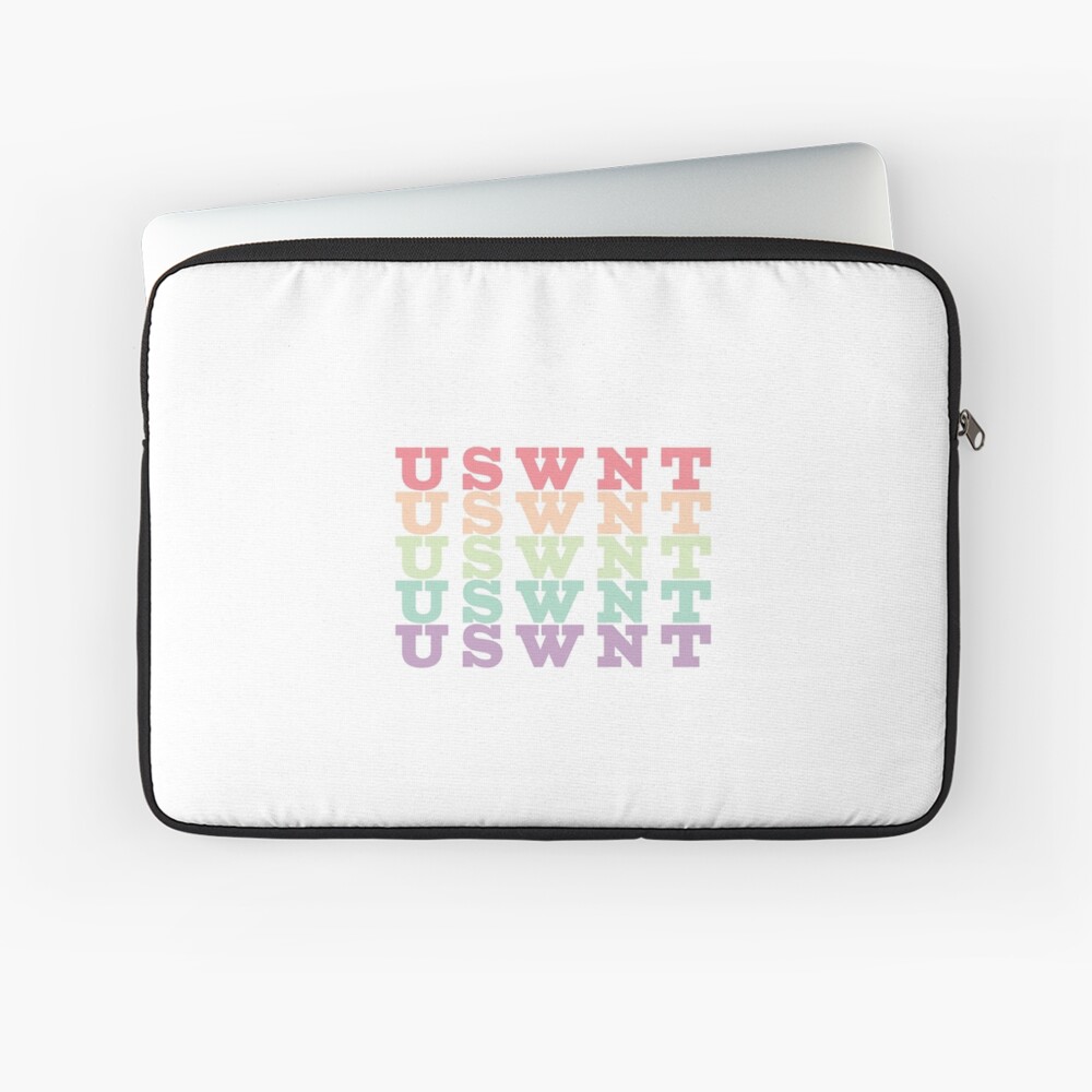 "US women's national soccer team pastel rainbow USWNT" Sticker for Sale ...