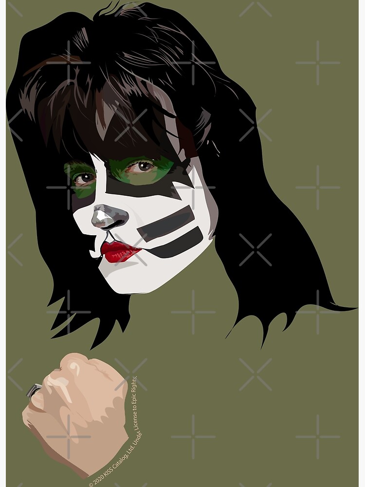 Póster «KISS - The Catman - Impresionante ilustración vectorial ...