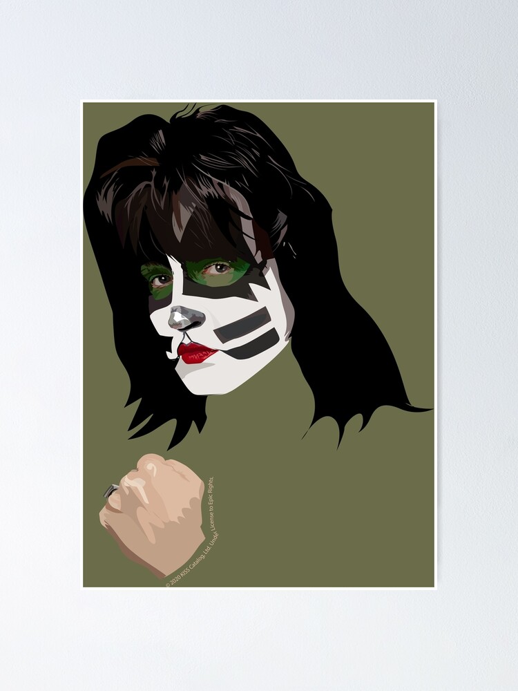Póster «KISS - The Catman - Impresionante ilustración vectorial ...