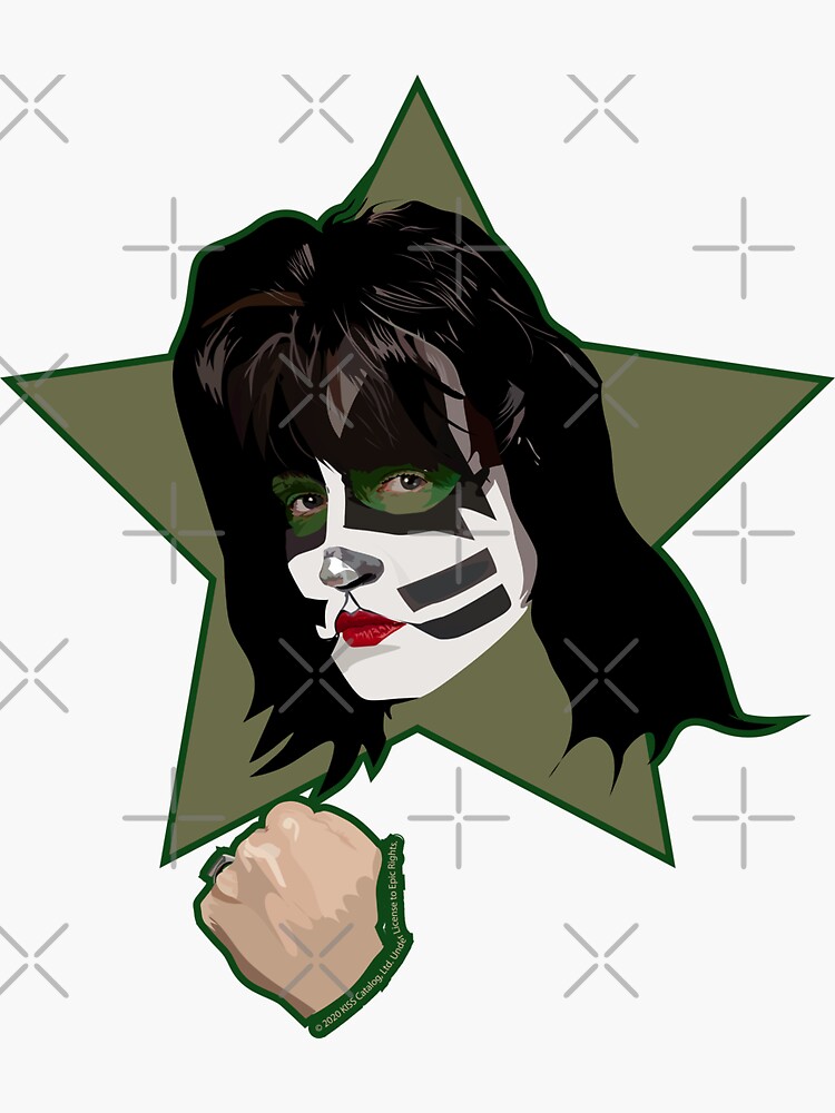 Pegatina «KISS - The Catman - ¡Impresionante vector!» de kissfanatic ...